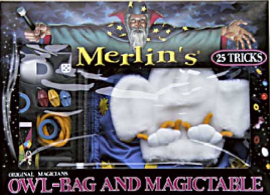 Merlin’s Mystical Magic School - Owl-Bag and Magictable – Zauber-Pedia